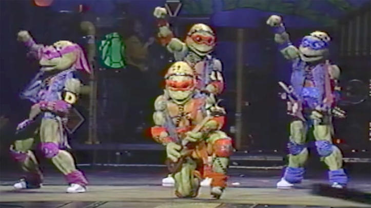 Teenage Mutant Ninja Turtles: Coming Out of Their Shells Tour (1990 ...