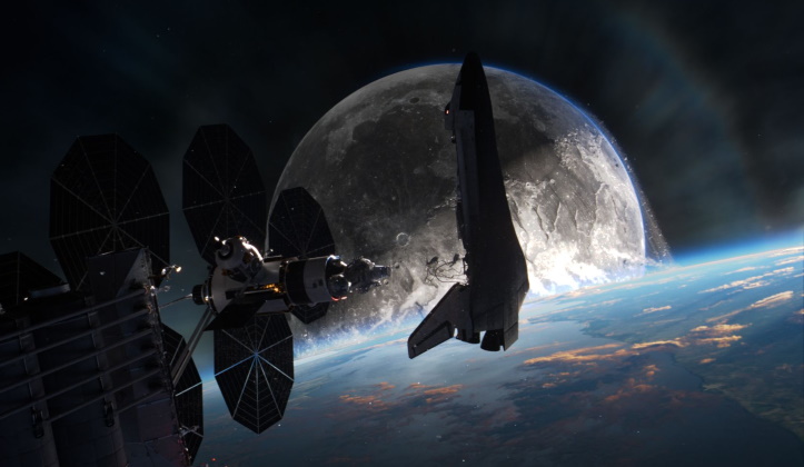 Moonfall (2022) — The moon is a spaceship, why not – Mutant Reviewers