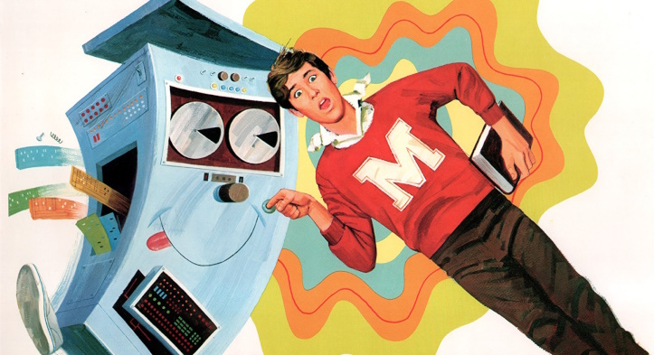 The Computer Wore Tennis Shoes (1969) — Kurt Russell becomes a Disney ...